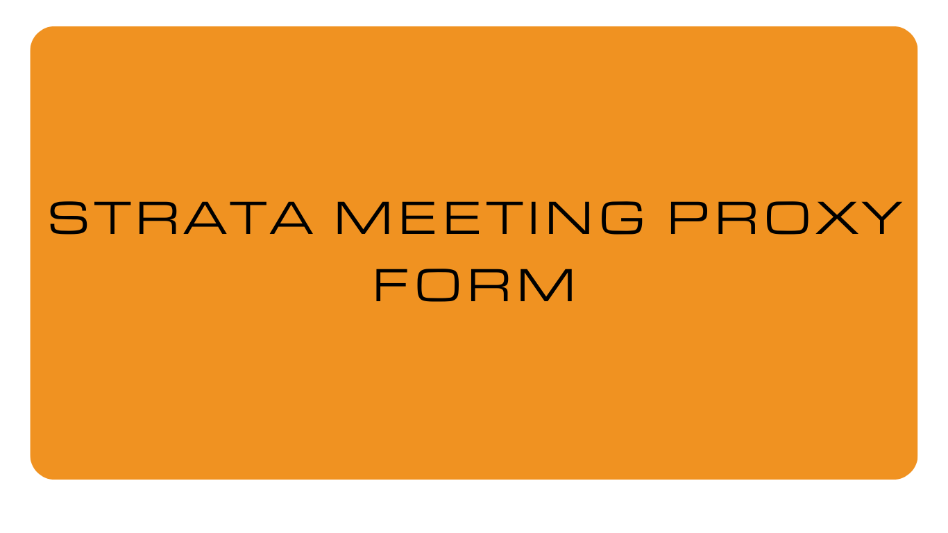PROXY - Pro-Active Strata